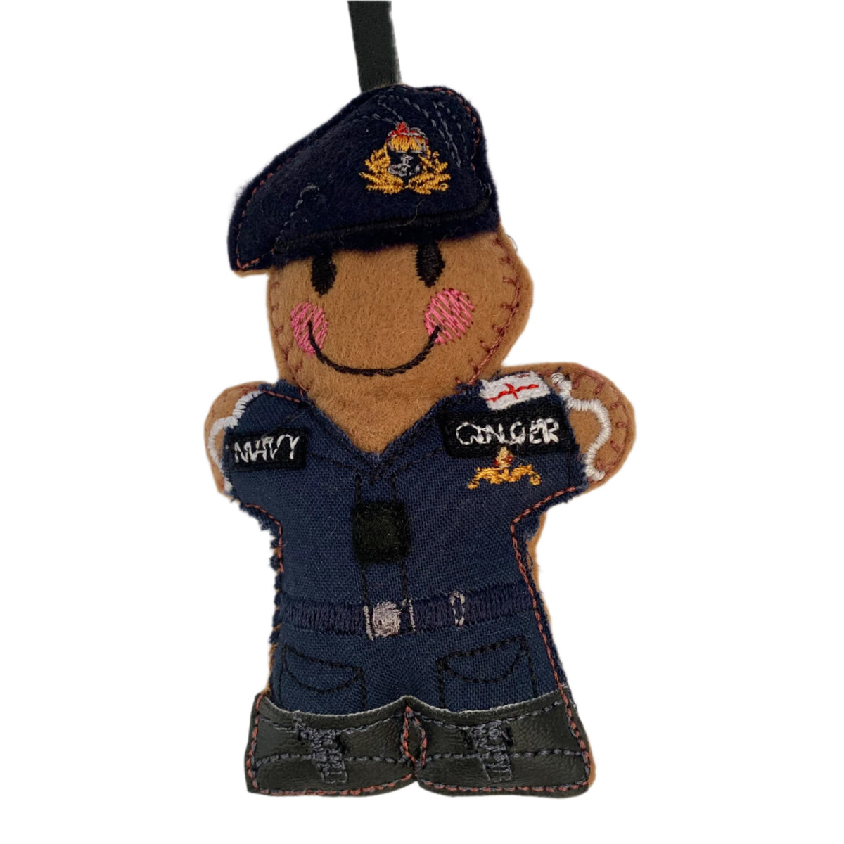 Royal Navy Submariner Officer Gingerbread Man Decoration – Trolley ...