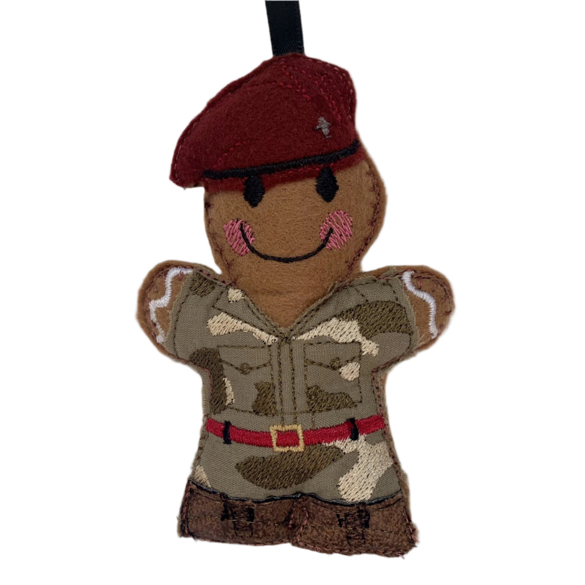 Parachute Regiment Soldier Gingerbread Man Decoration – Trolley Dollie ...